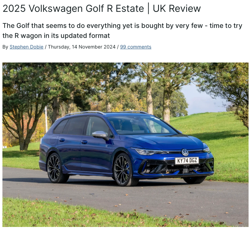 Golf mk8.5R videos and reviews - VW Golf R MK8 Chat - VWROC - VW R ...